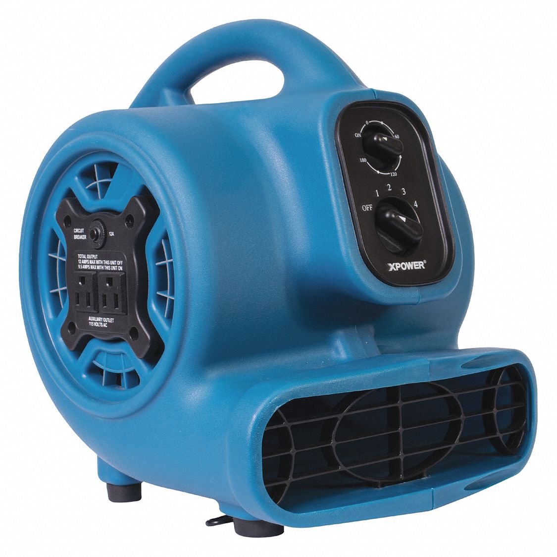 Blue, Mini Air Mover - 515J68|P-230AT BLUE - Grainger