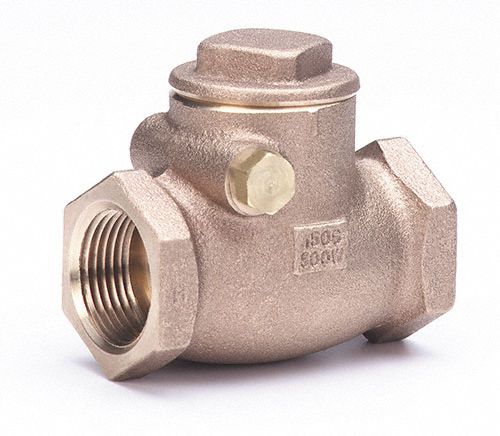 MILWAUKEE VALVE 515 1/2" Swing Check Valve,2.3125 in Overall L 4EVJ4 | eBay