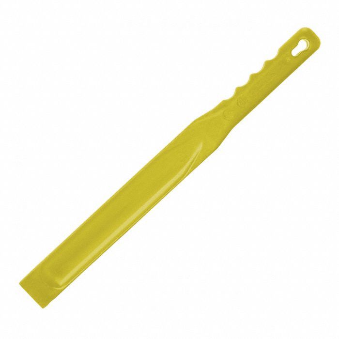 DETECTAMET INC, Polypropylene, 10 1/4 in Blade Lg, Metal Detectable ...