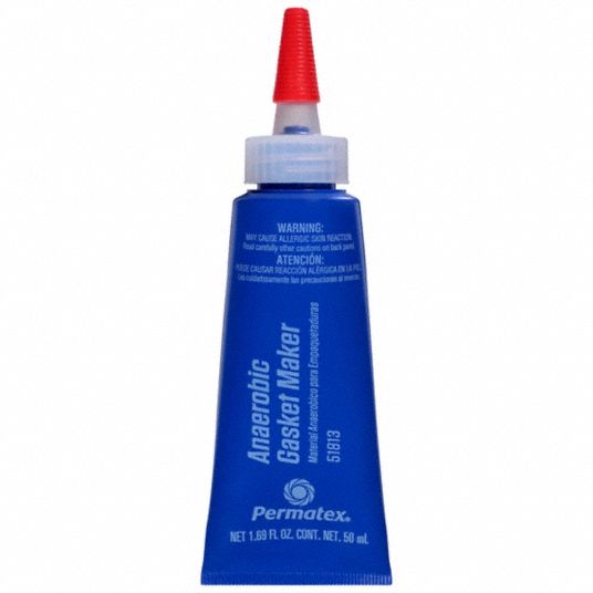 PERMATEX, Anaerobic Gasket Maker, 1.69 fl oz, Anaerobic Gasket Maker ...