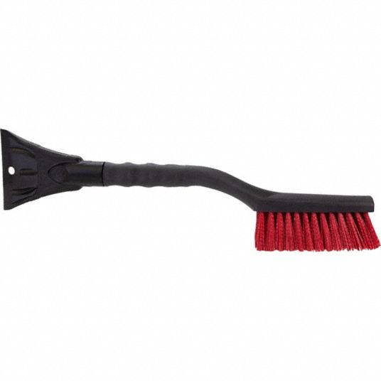 SUBZERO, Plastic Contour Grip Handle, 6 in Brush Head Wd, Brush ...