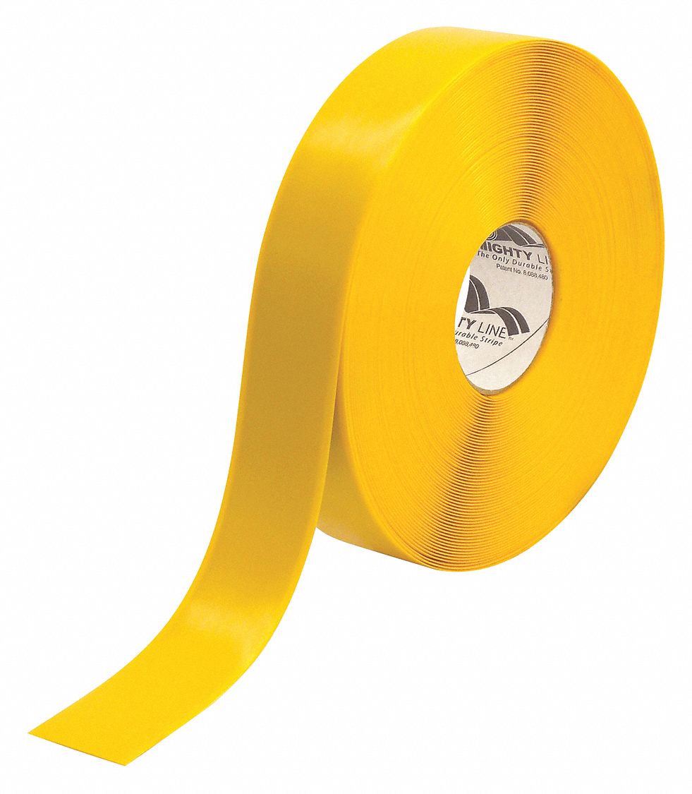 MIGHTY LINE, Safety Tape,Mighty Line,2" x100 ft. - 51CF13|T92100Y ...