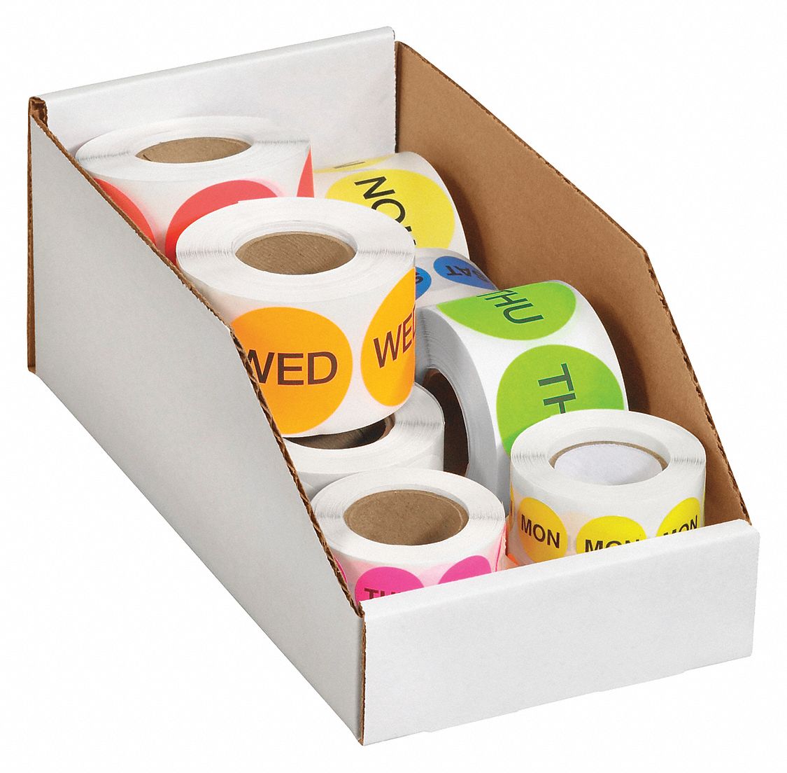 PARTNERS BRAND, Bins,Open Top,6x12x4x1/2",PK50 - 51CK10|BINMT612 - Grainger