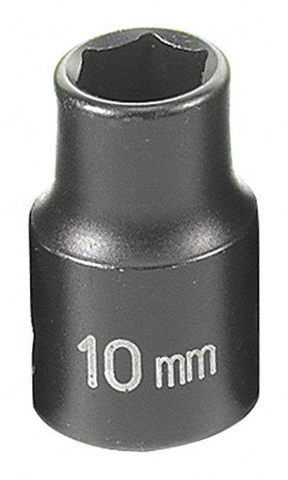 Socket,10mm,3/8"D,Impact,6pt., Socket,10mm,3/8"D,Impact,6pt., Socket ...