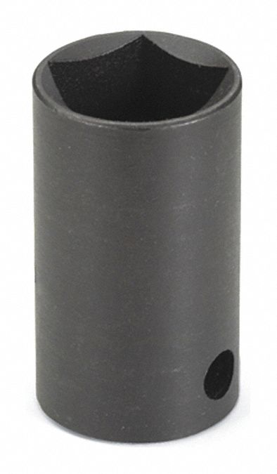 GREY PNEUMATIC, Not Tether Capable, Impact Socket,13/16",1/2D,Black ...