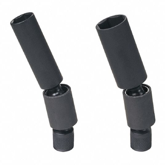 GREY PNEUMATIC, Socket Set,3/8"D,D,12pcs. - 51PK54|1202D - Grainger