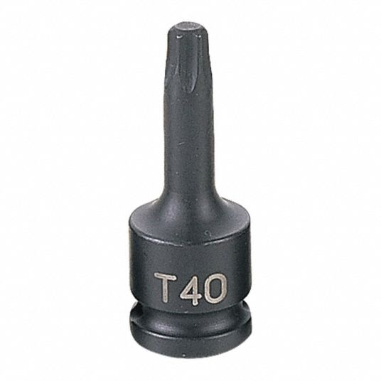 Socket,T40,3/8"D,Int Impact,Trx Male, Socket,T40,3/8"D,Int Impact,Trx ...