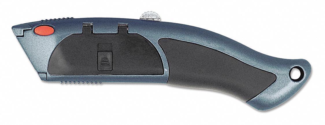 CLAUSS Razor Blade Utility Knife, Black/Silver - 51UT03|18026 - Grainger