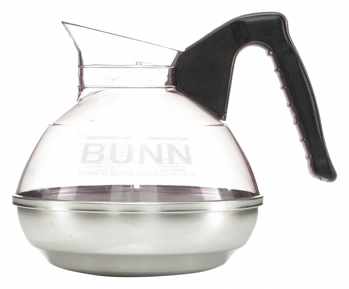 Coffee Carafe,Regular,12 Cup - Grainger