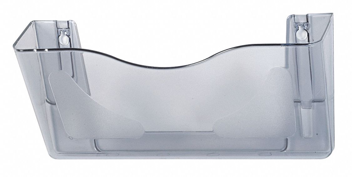DEFLECTO, 1 Compartments, Plastic, Wall File - 51VJ28|63102 - Grainger