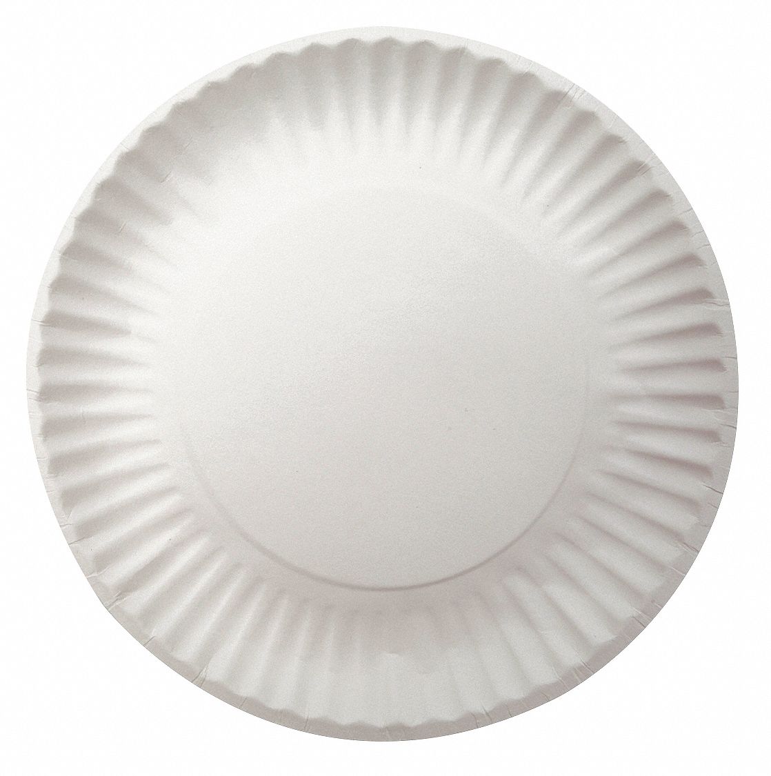 Paper Plates,9" dia.,White,PK1000 - Grainger