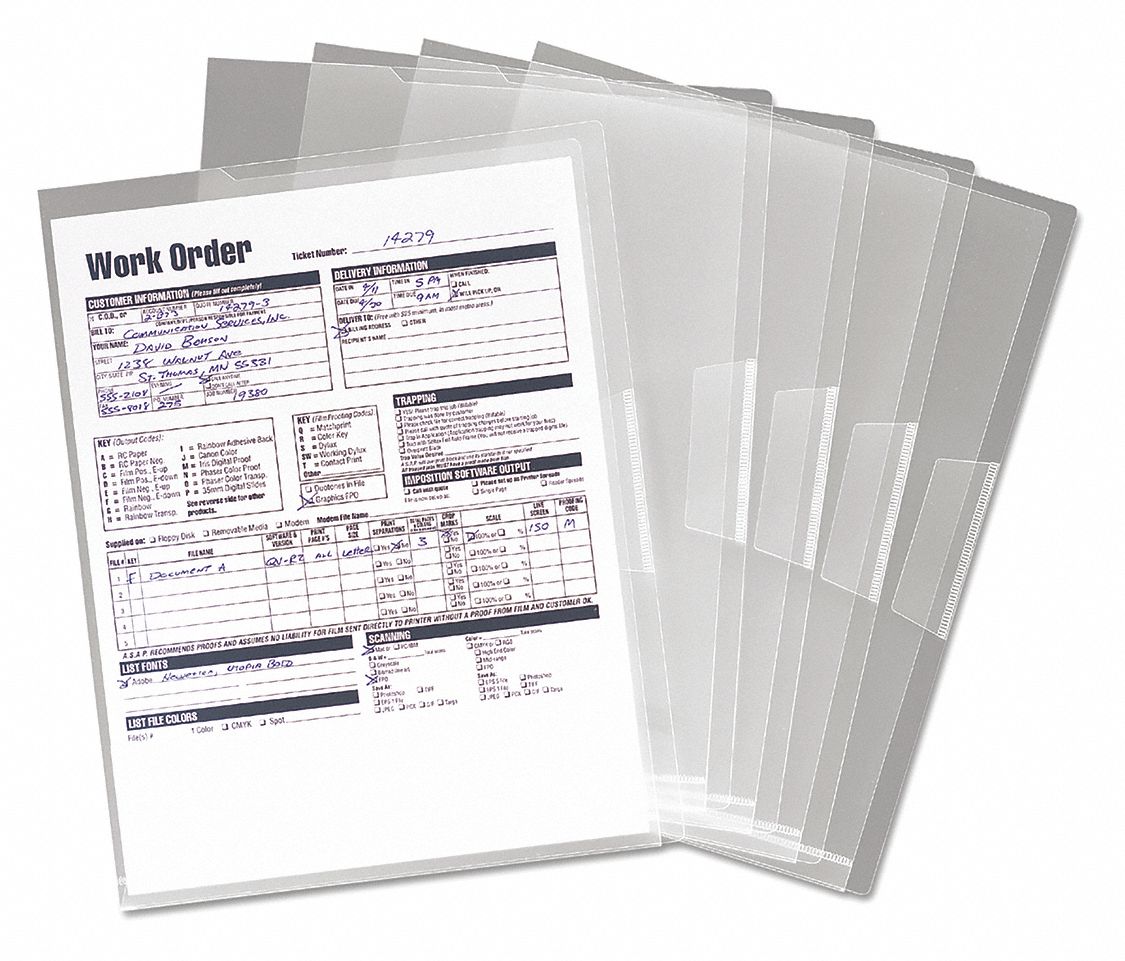 SMEAD, Plastic, 11 3/4 in Ht, File Jacket - 51WC75|85751 - Grainger