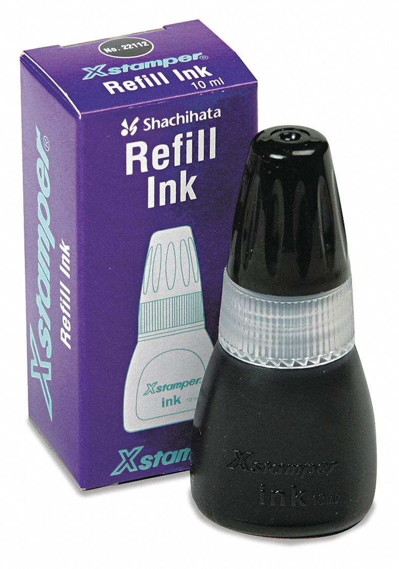 XSTAMPER, Ink,Stamp,X/StamPurpler,Black - 51WD61|XST22112 - Grainger