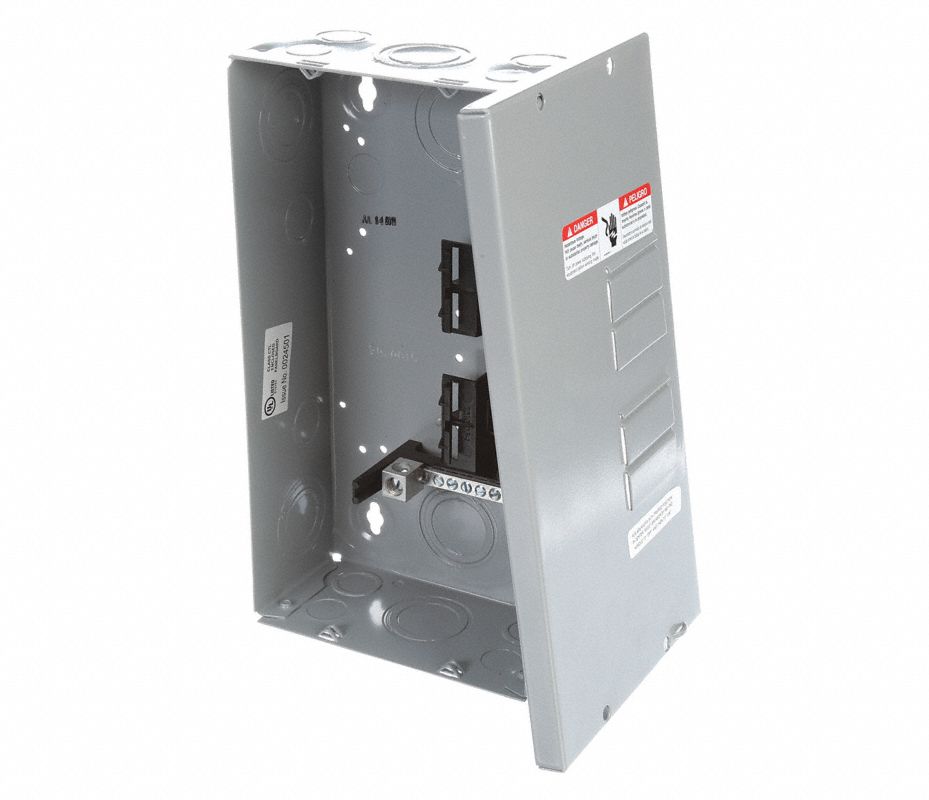 SIEMENS Centro de Carga, Zapata Principal,125 Amperes,120/240 Voltaje,Número de Espacios: 4 ...