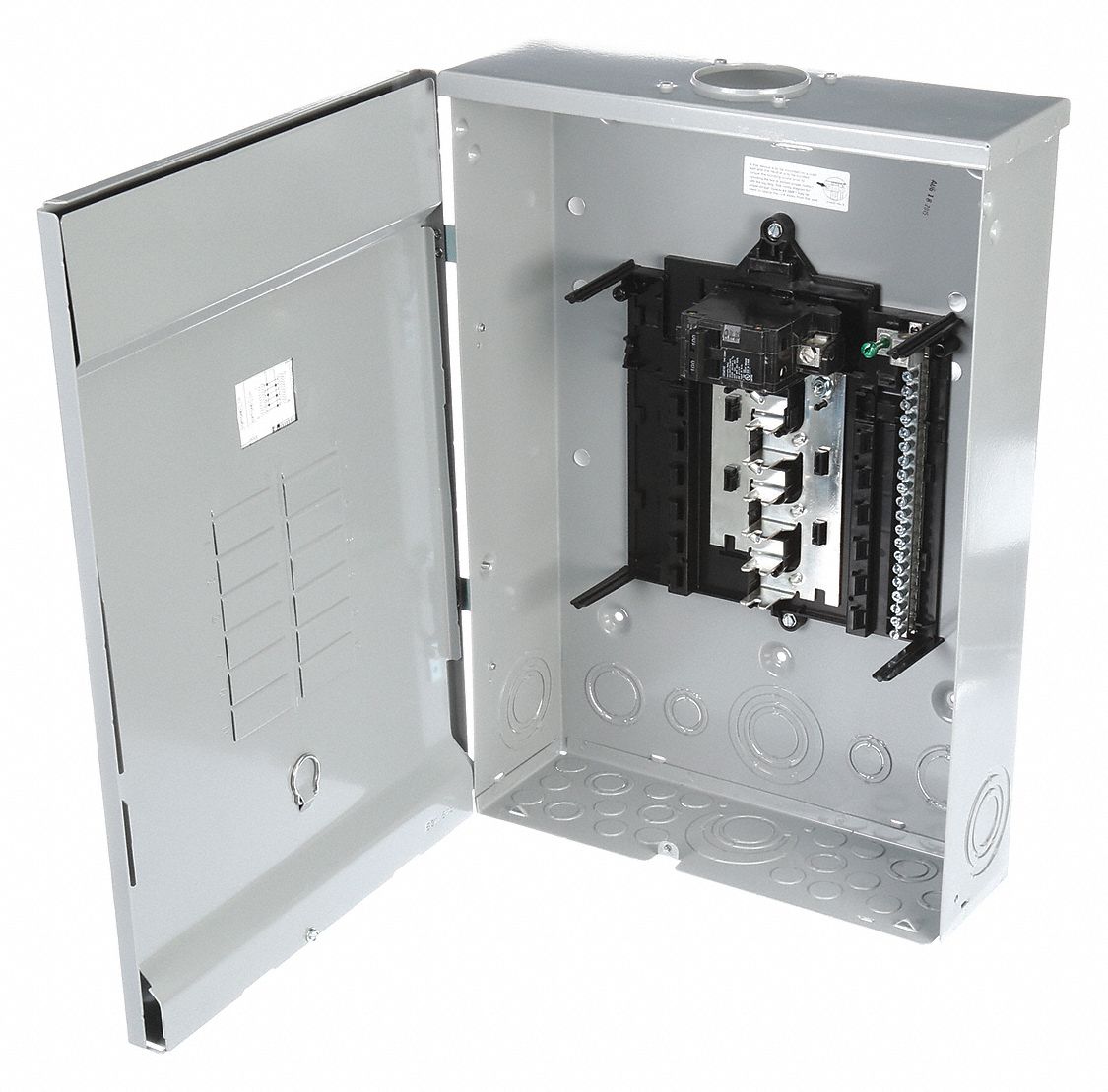 SIEMENS Centro de Carga, Interruptor de Circuito Principal,100 Amperes,120/240 Voltaje,Número de ...