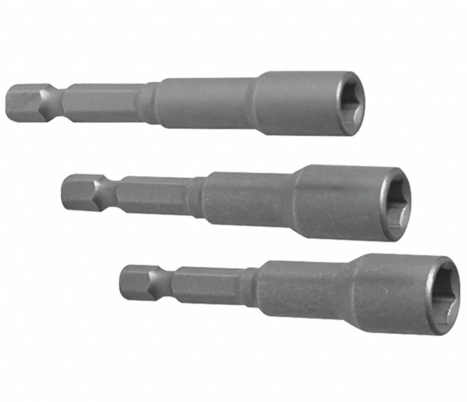 SURTEK Punta para Desarmador Hexagonal 1/4" , 1/4" Hexagonal para ...