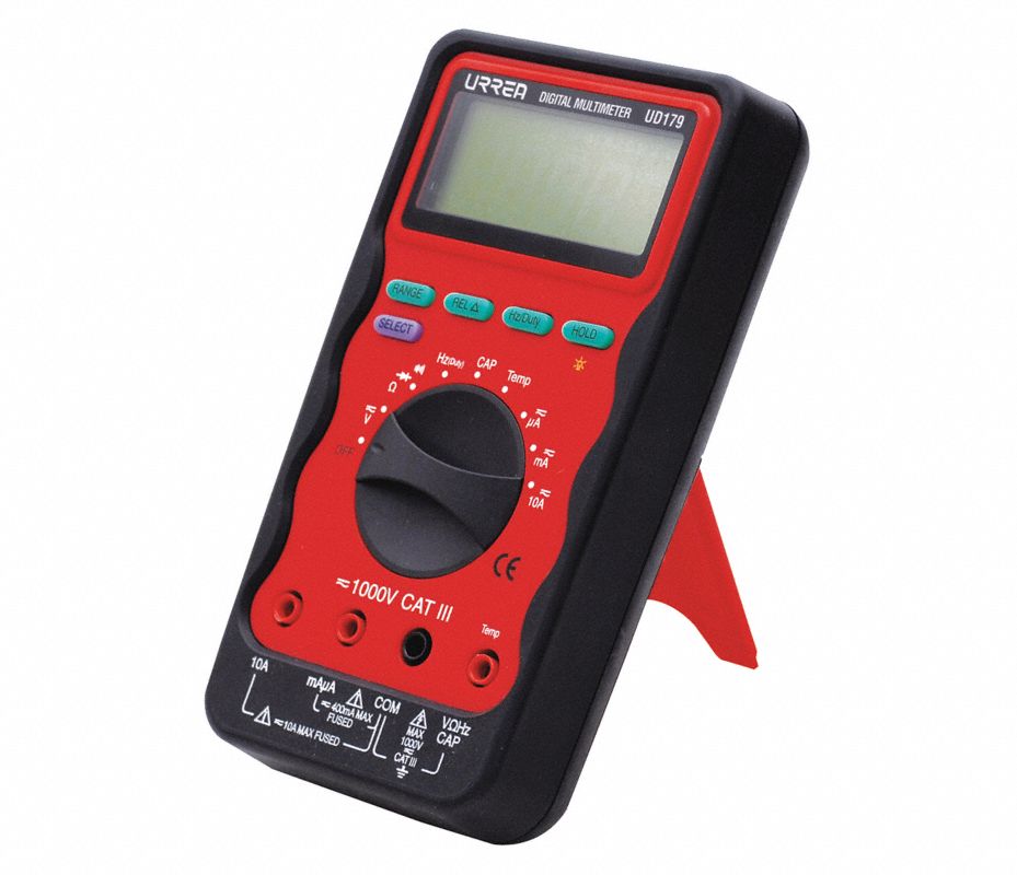 URREA Multímetro Digital 1000V 10A 4000 conteos - 51WL14 | UD179 ...