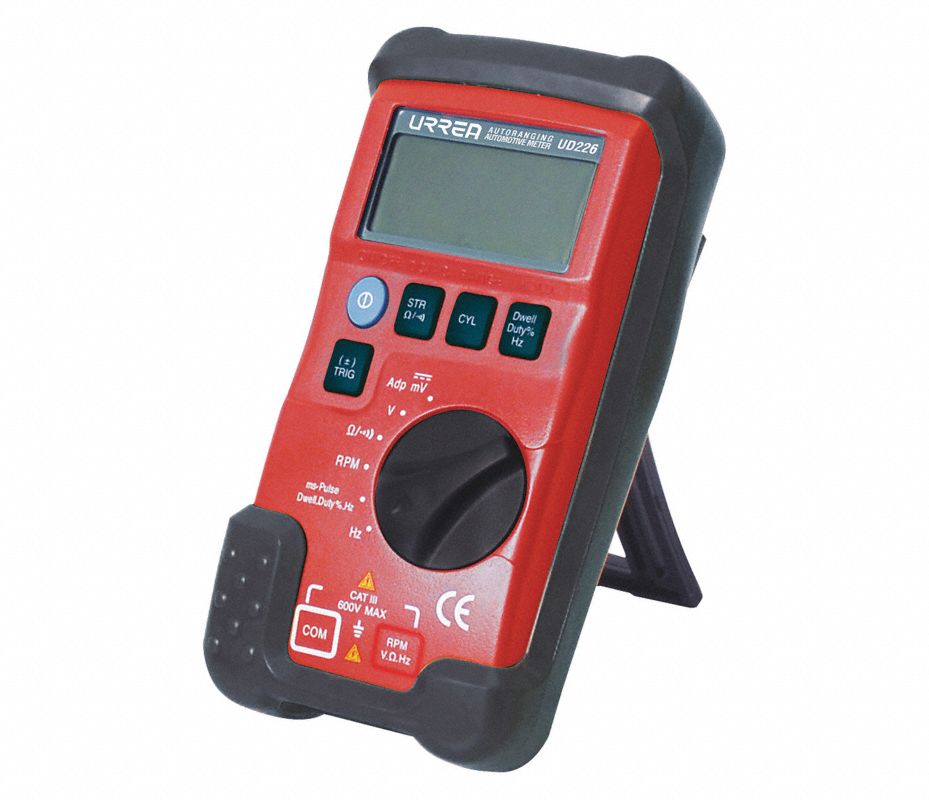 URREA Multímetro Digital 600V 10A 4000 conteos - 51WL17 | UD226 ...