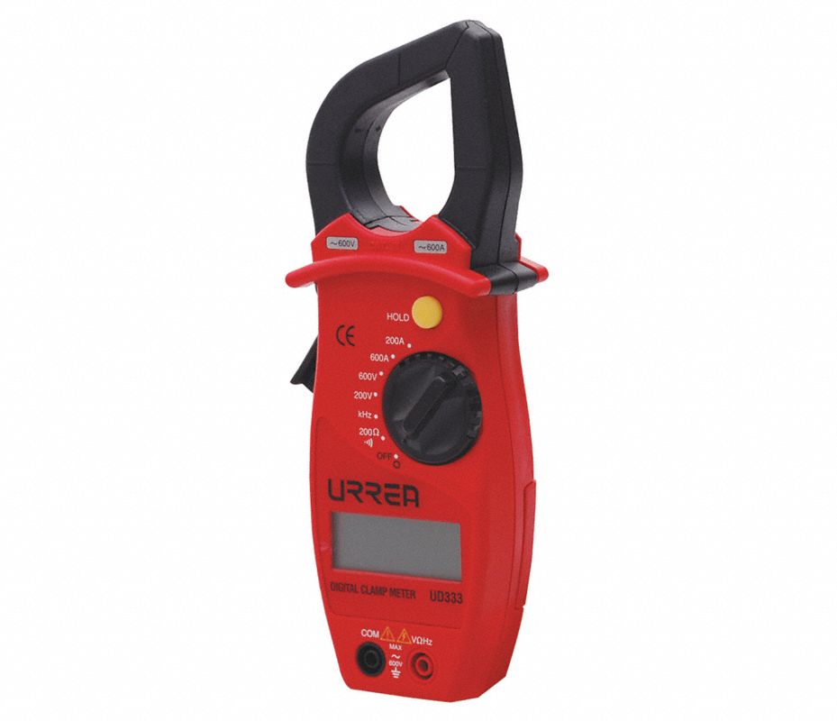 URREA Multímetro Digital 600A 600V Tenaza - Multímetros de Gancho ...
