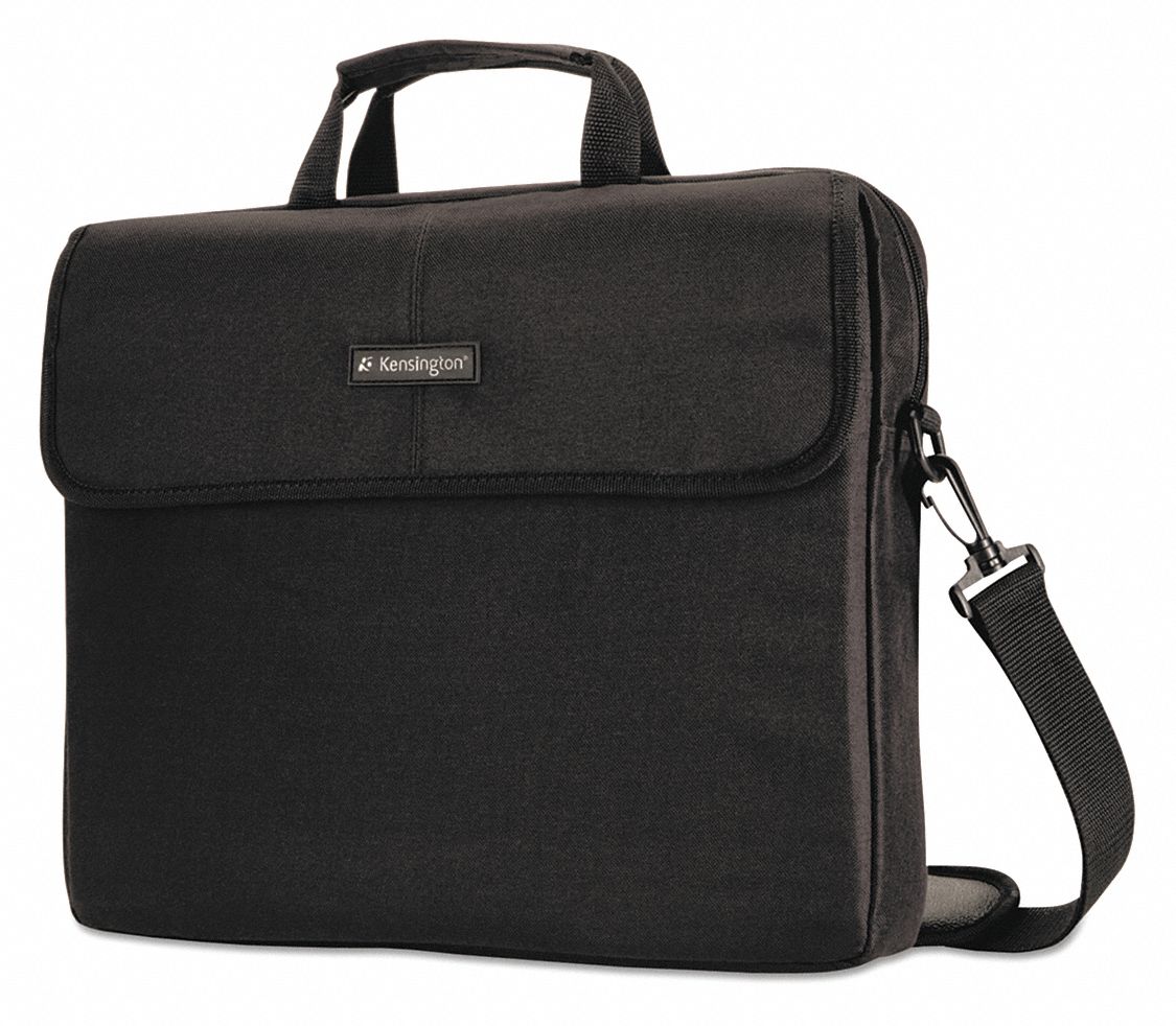 Laptop Case,w/Pockets,15.6",Black - Grainger