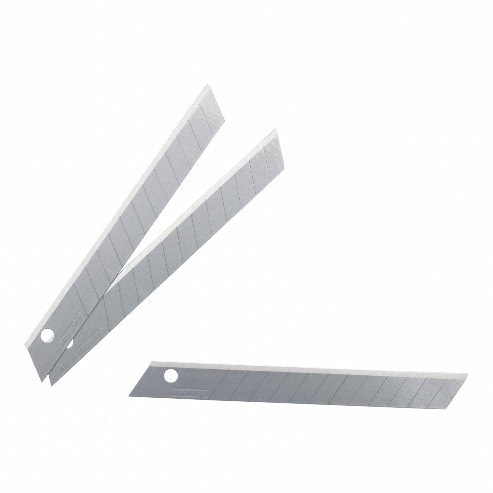 Snap-Off Blade, 0.35 in, PK3 - Grainger