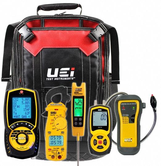 UEI TEST INSTRUMENTS, Digital Multimeter Kit - 830DU8|522KIT - Grainger