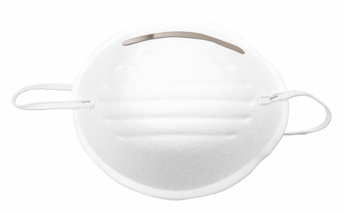 Nuisance Dust Mask,Elastic Strap,PK50 - Grainger
