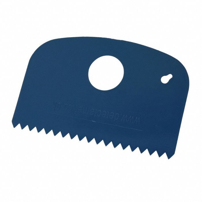 DETECTAMET INC, Polymer, 8 7/8 in Overall Lg, Metal Detectable Scraper ...