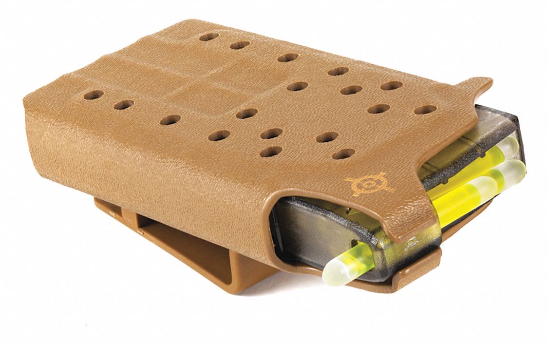 Belt Pouch,Nylon,Coyote Brown - Grainger