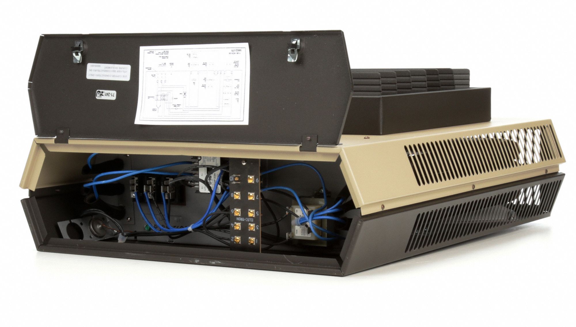 MARKEL PRODUCTS Electric Wall & Ceiling Unit Heater, 18.7kW/25kW, 208 ...