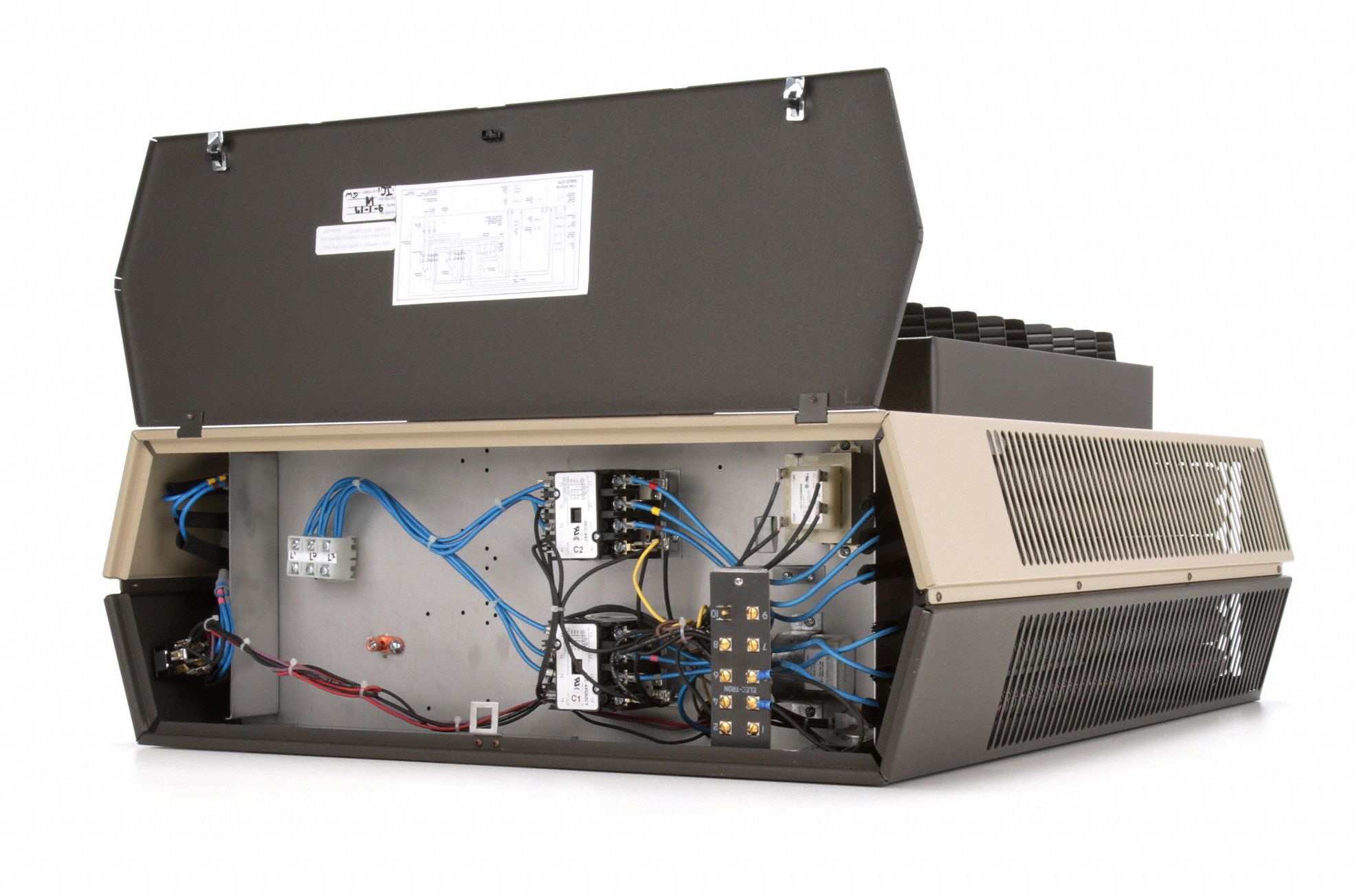 MARKEL PRODUCTS Electric Wall & Ceiling Unit Heater, 30kW, 480V AC, 3 ...