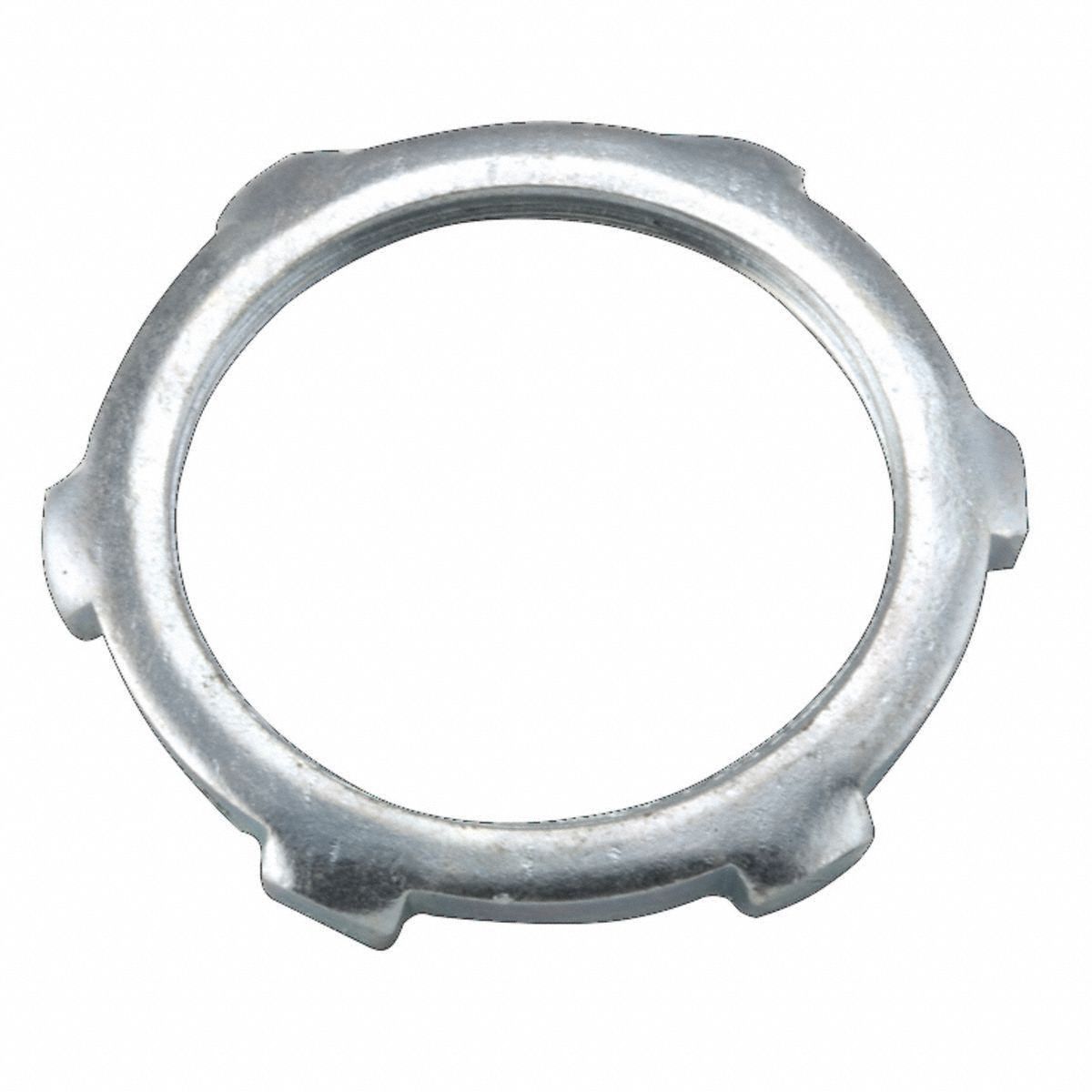 RACO LockNut for Threaded RMC/IMC: 1/2 in Trade Size, Steel, Zinc ...