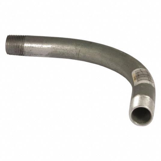 RACO Elbow, 90 Degrees: Steel, Galvanized, 3/4 in Trade Size, IMC/RMC ...
