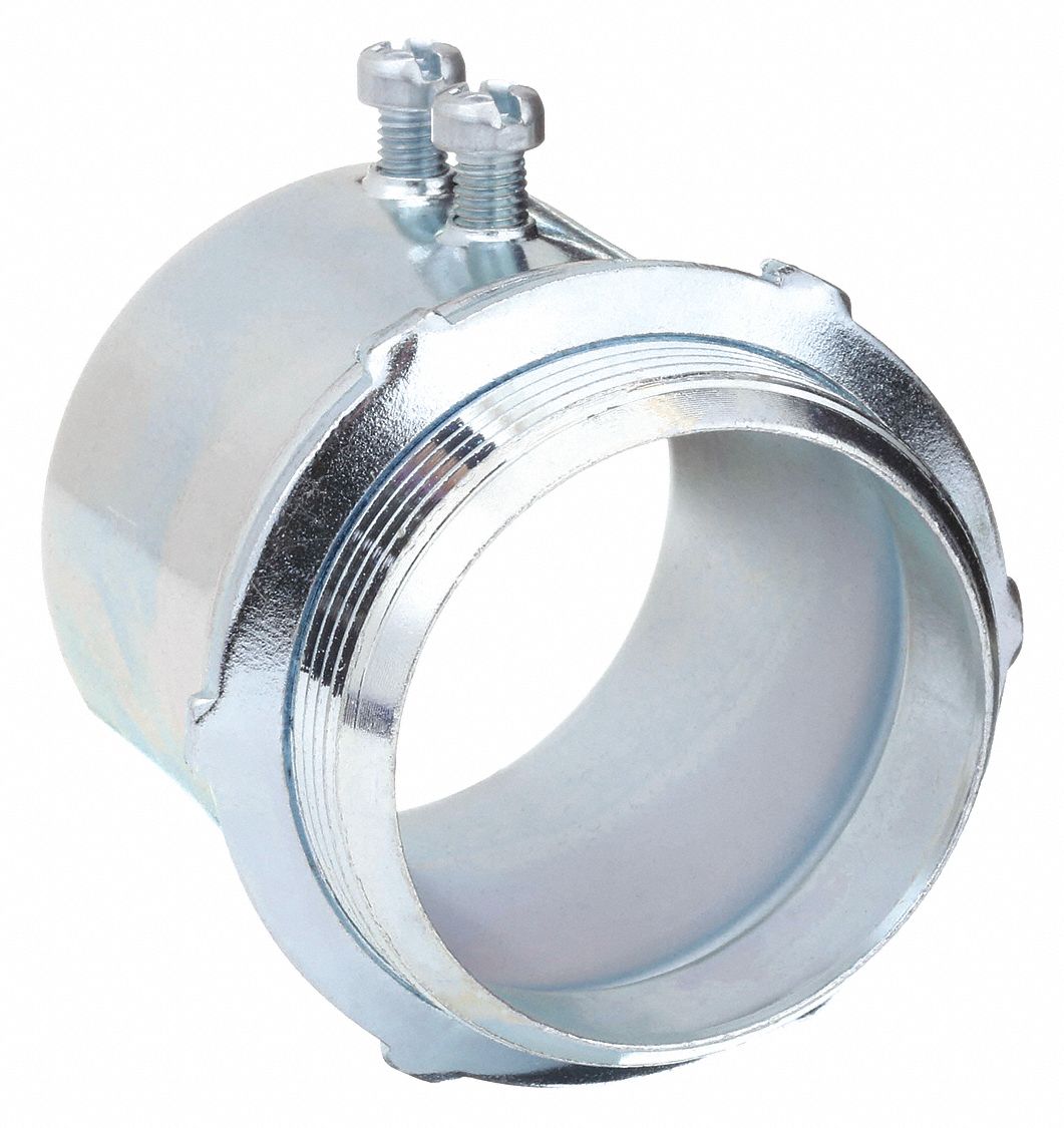 Steel, 1 1/4 in Trade Size, Set Screw Conduit Connector - 52AV32|2005 ...