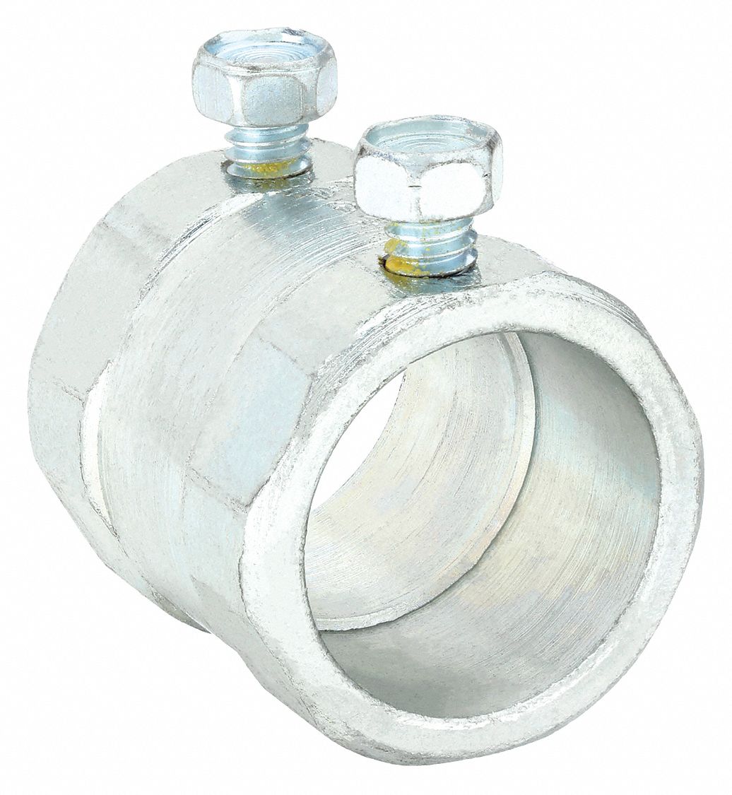 RACO, Steel, 3/4 in Trade Size, Set Screw Coupling - 52AV49|3023 - Grainger