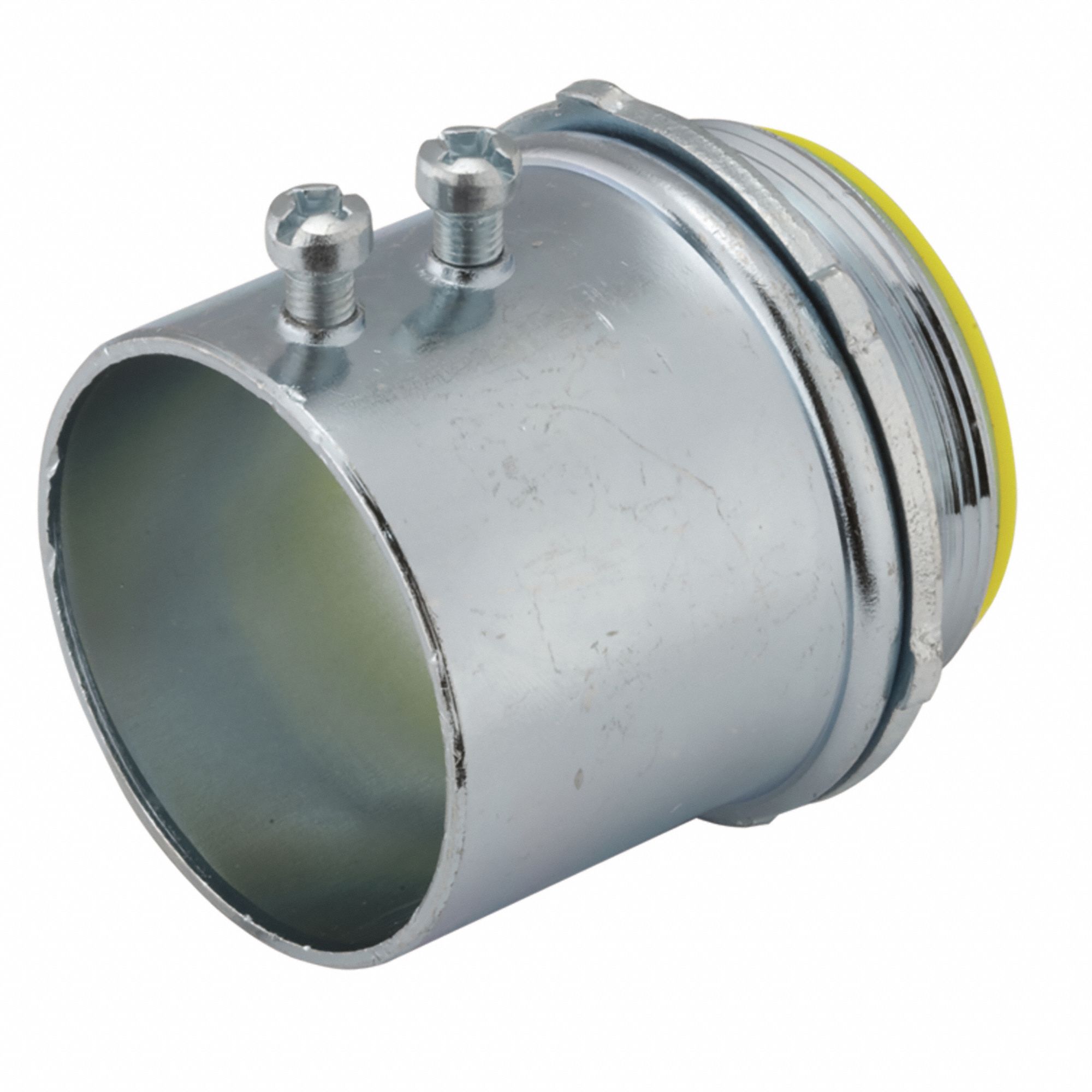 RACO Set Screw Conduit Connector: Steel, 2 in Trade Size, 2 15/32 in ...