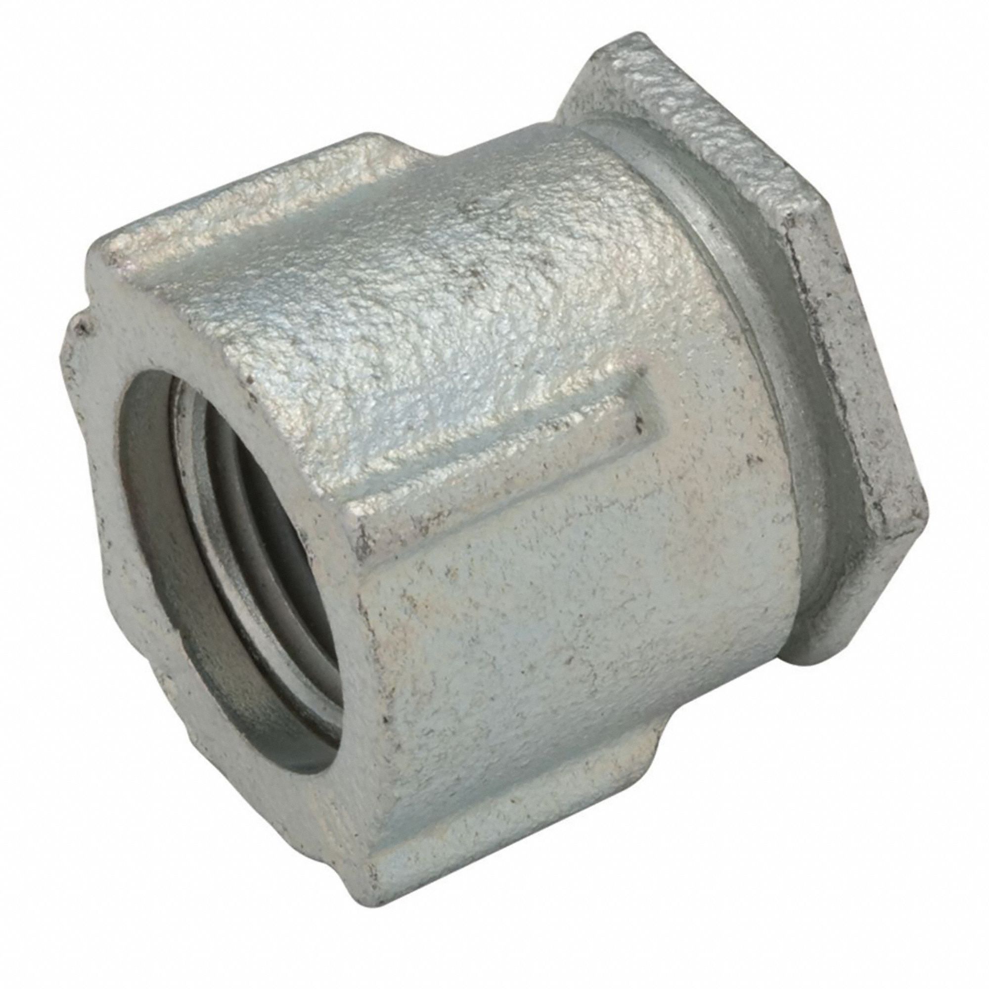 RACO Threaded Coupling - Three-Piece: Iron, 3/4 in Trade Size, 1 1/8 in ...