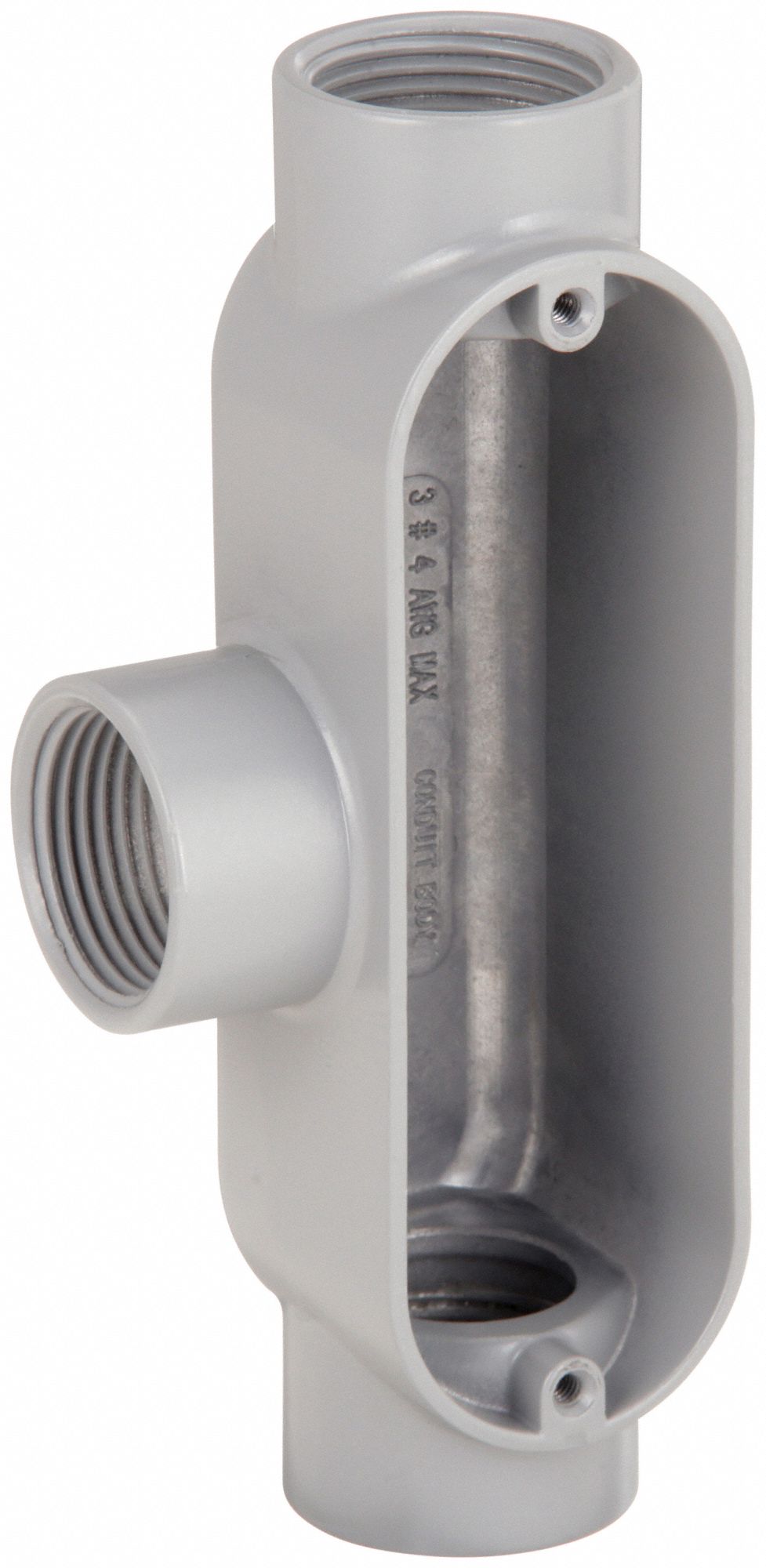 Aluminum, 1 in Trade Size, Conduit Outlet Body - 52AW15|T100 - Grainger
