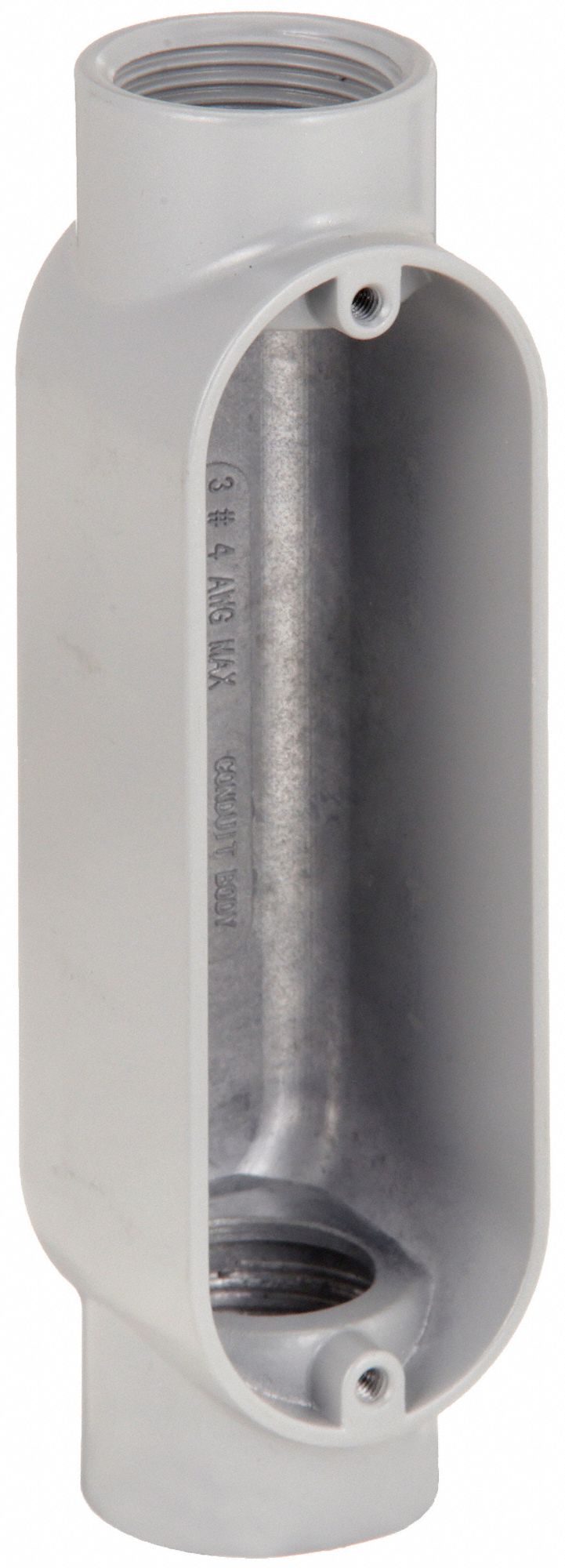 Aluminum, 1 in Trade Size, Conduit Outlet Body - 52AW21|RC100 - Grainger