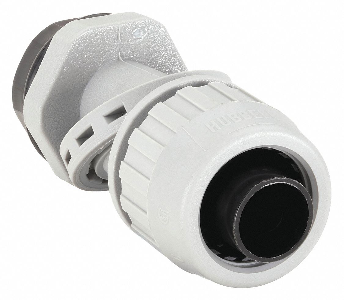 Nylon, 3/8 in Trade Size, Liquid-Tight Conduit Fitting - 52AX99|4731 ...