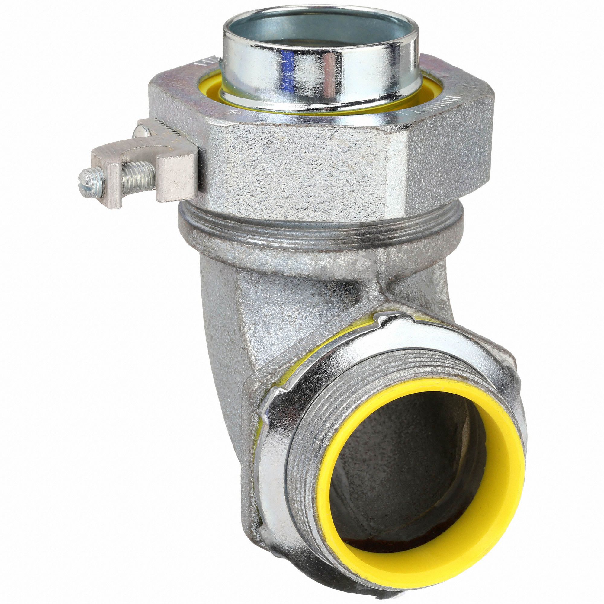 RACO Liquid-Tight Conduit Fitting: Steel/Iron, 1 1/2 in Trade Size ...