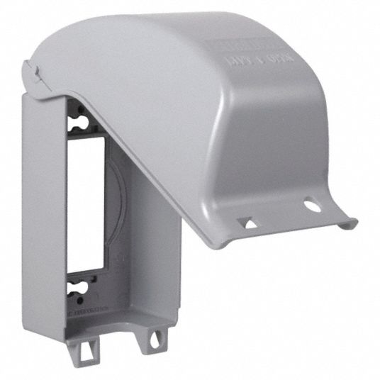 RACO Vertical-Mount While In Use Weatherproof Cover, 1-Gang, Die-Cast ...