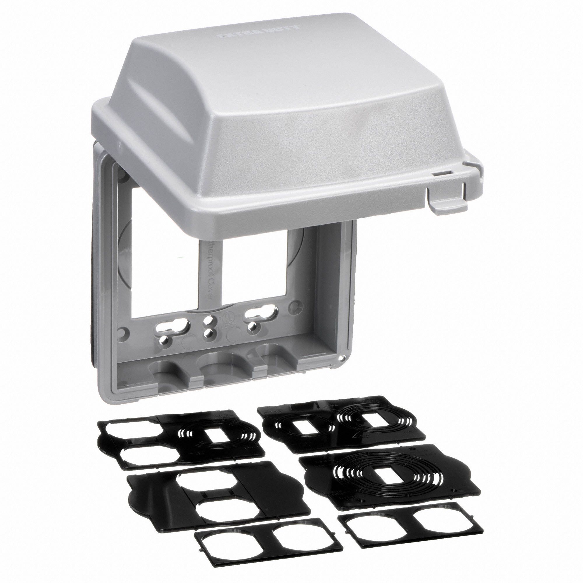 RACO While In Use Weatherproof Cover: Polycarbonate, 2 3/4 in Dp ...