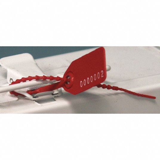 4 1/2 in Strap Lg, 15 lb Breaking Strength, Pull-Tight Seals - 52AZ80 ...