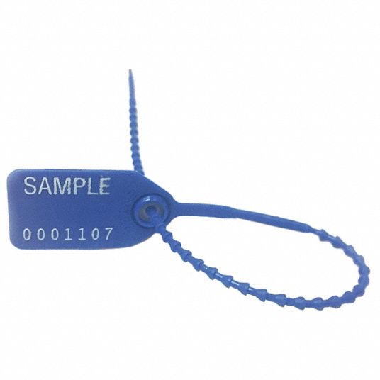 4 1/2 in Strap Lg, 15 lb Breaking Strength, Pull-Tight Seals - 52AZ82 ...