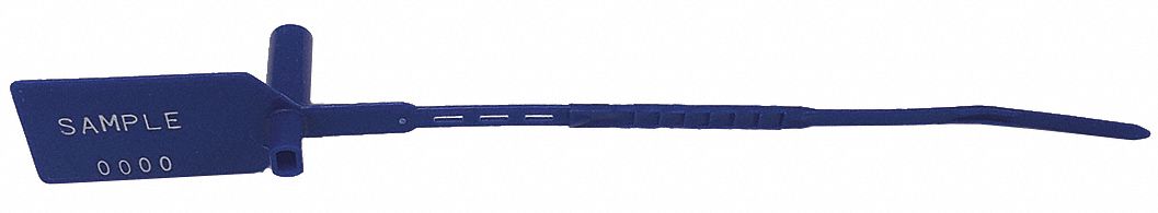 TYDENBROOKS PULL TIGHT SEAL,BLUE,7 DIGITS,PK100 - Security Seals ...