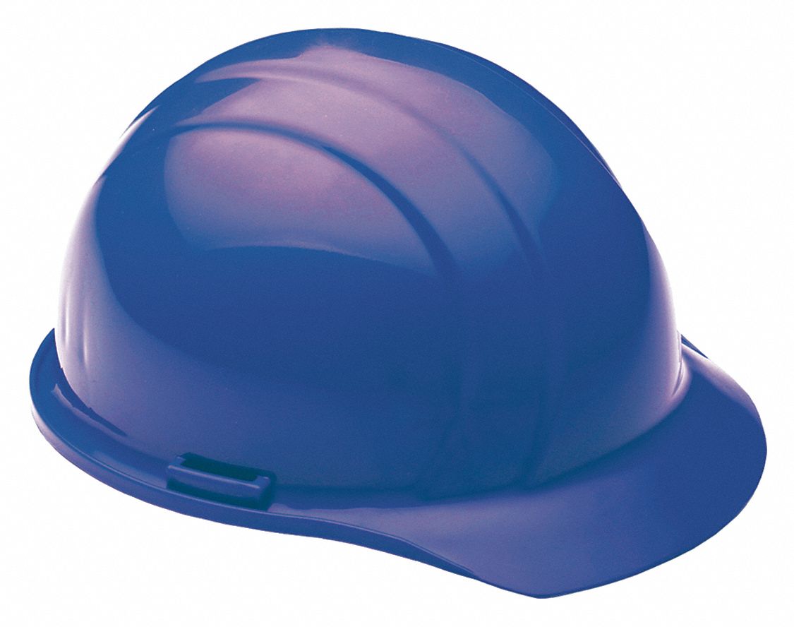 ABILITY ONE, Blue, No Graphics, Hard Hat - 52CD23|8415-00-935-3132 ...