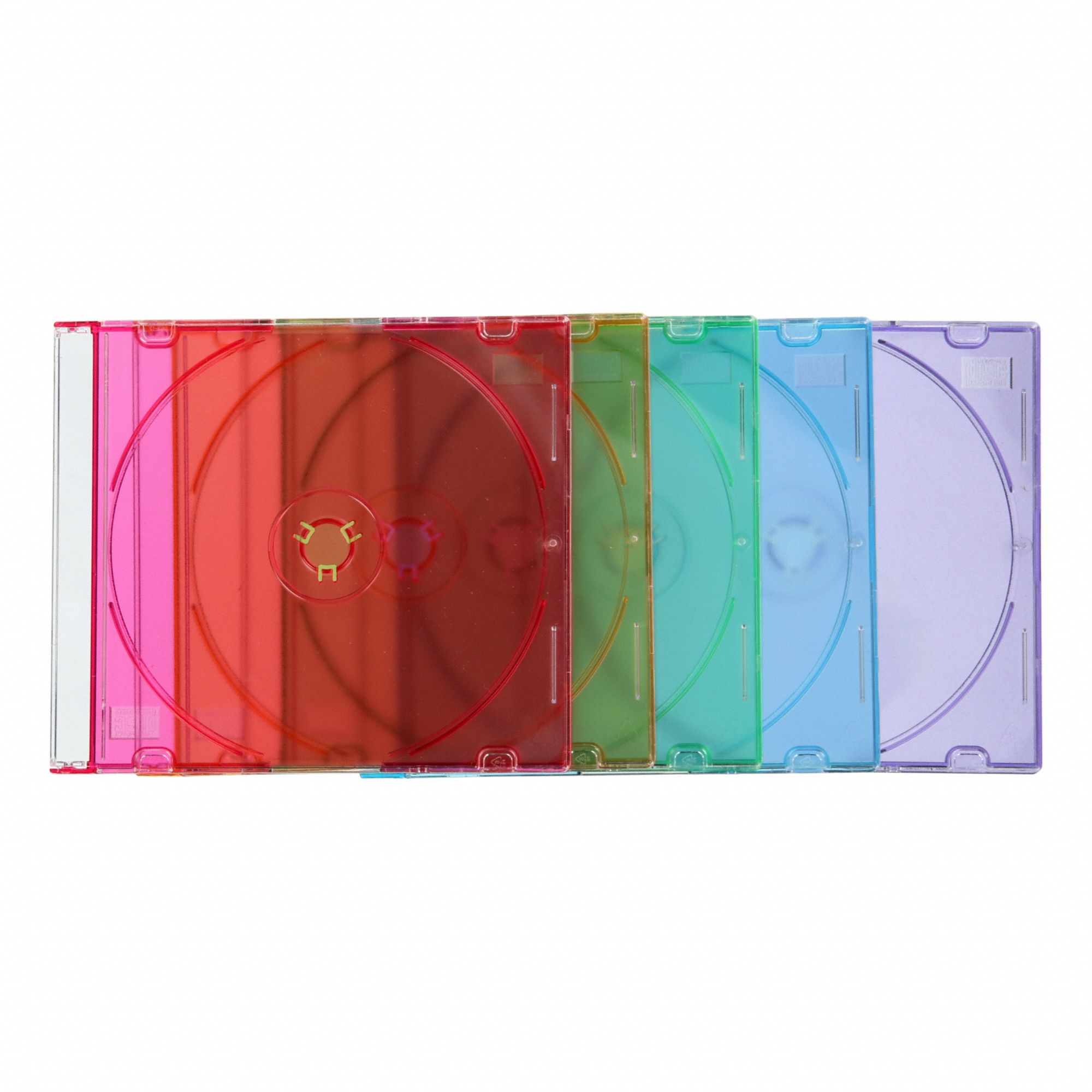 ABILITY ONE, Blue/Green/Purple/Red/Yellow, 25, CD/DVD Jewel Case ...