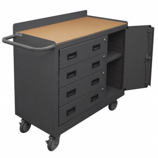 Mobile Service Bench,1200 lb.,29-3/4" H - Grainger