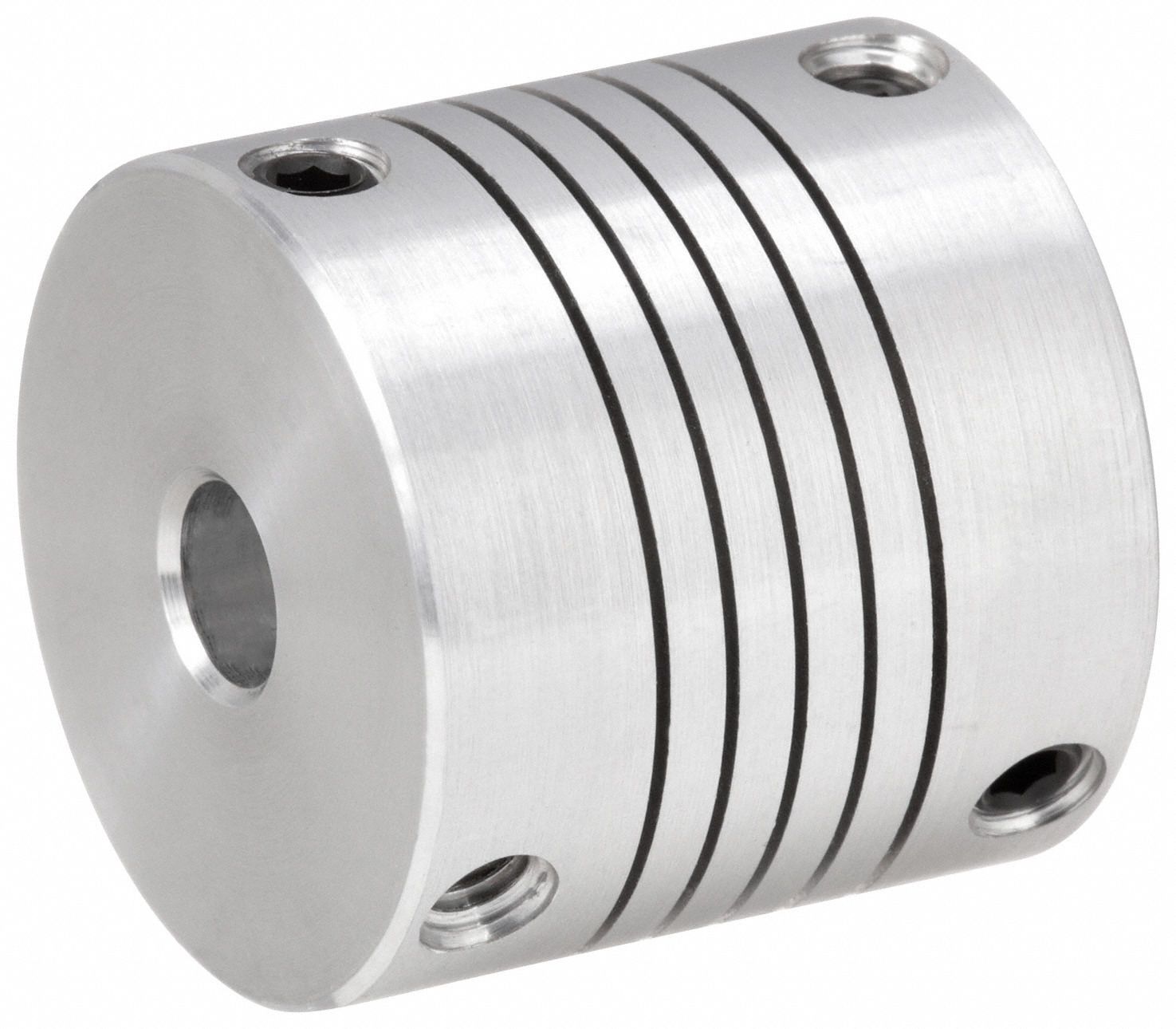Aluminum, 25 mm Outside Dia, Flexible Coupling - 52DK42|E60028 - Grainger